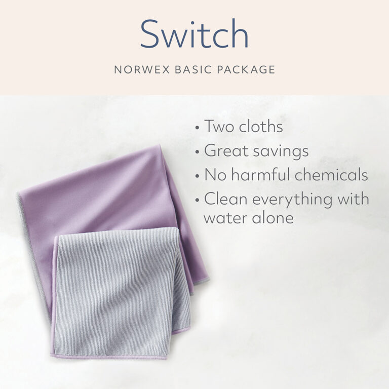 How to Use Norwex Window Cloth