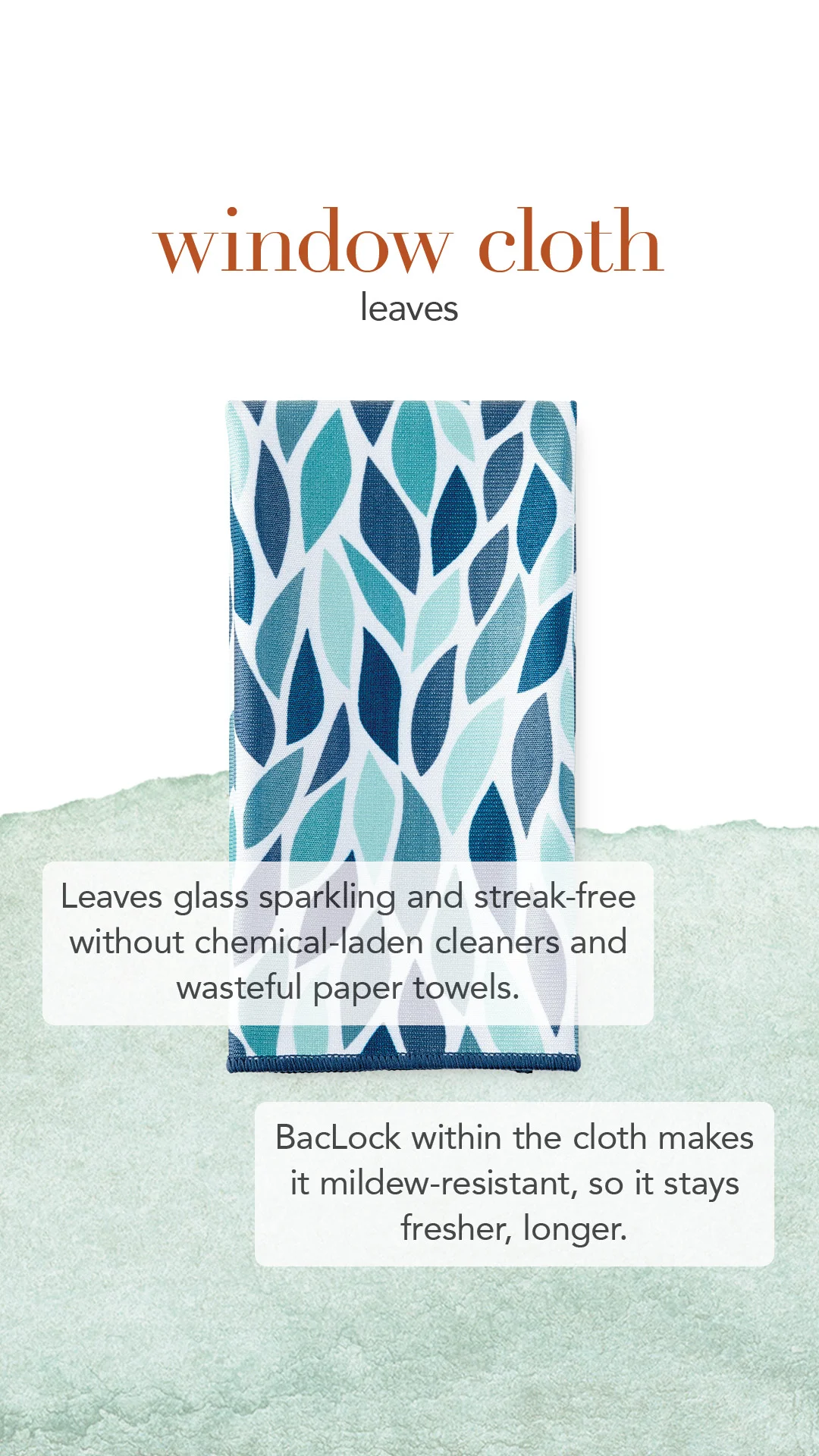 How to Use Norwex Window Cloth